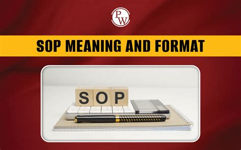 Sop Meaning And Format Sample And Tips