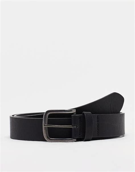 Cinturón Negro De Estilo Casual De New Look Asos