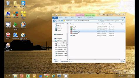Add Shutdown Restart Sleep And Logoff Buttons To The Taskbar Youtube