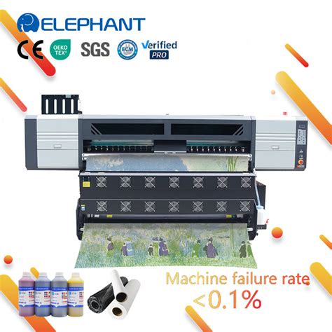 Textile Dye Sublimation Printing Machine Eight Head Sublimation Printer