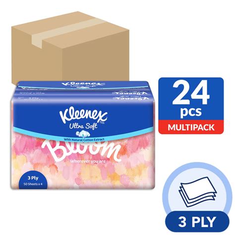 Kleenex Ultra Soft Tissue Soft Pack Moments Ntuc Fairprice