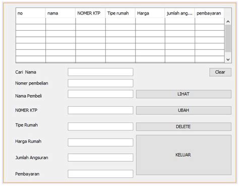Gui Iv Menampilkan Data Pada Tabel