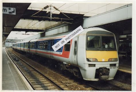 Class 321 321407 At Coventry 19499photograph 10 X 15cms £099