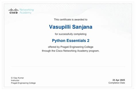 thrilled to share that i ve successfully completed the python