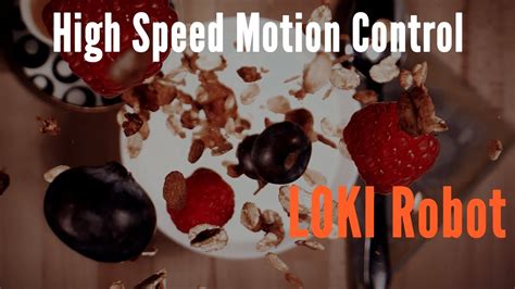 High Speed Motion Control Bts With Loki Robot Youtube