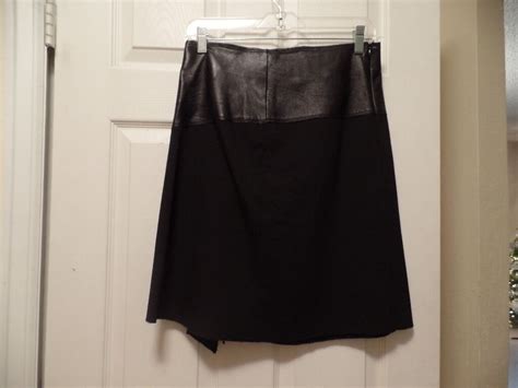 Polli Says Beautiful And Rare Black Mini Skirt With R Gem