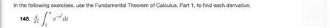 solved in the following exercises use the fundamental