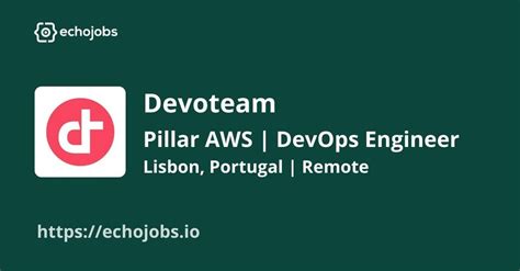Hiring Pillar Aws Devops Engineer Lisbon Portugal Remote Git