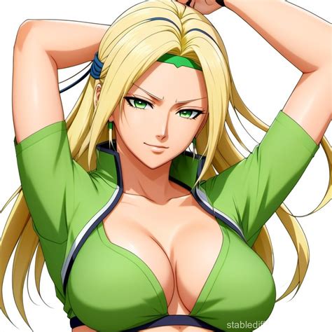 Tsunade From Naruto With Sweaty Armpits Stable Diffusion Online