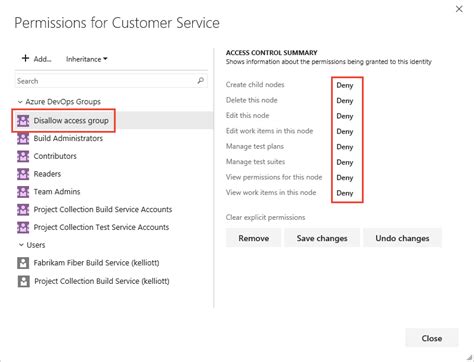 Azure Devops Service Access Restricted To Area Stack Overflow