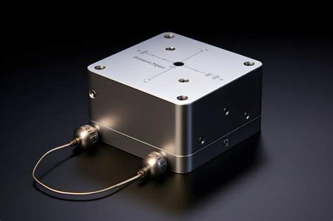 Premium Photo Advanced Threeaxis Industrial Accelerometer