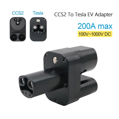 테슬라 모델 y s 3차량과 호환되는 ccs2테슬라 200a 고속 충전 포함 ac 및 dc 전기 자동차 충전기 커넥터