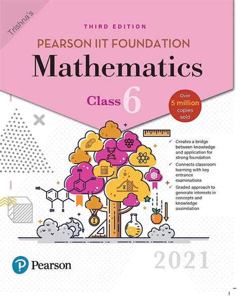 Pearson Iit Foundation Mathematics Class 6 2021 Edition By Pearson Trishna Books