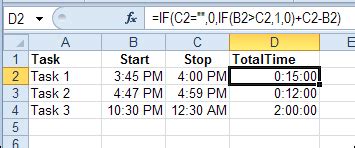 Track Time In Excel With VBA Contextures Blog