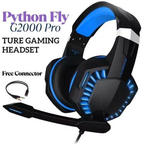 PYTHON FLY Gaming Headset Gaming Headphone With Surround Sound Stereo Xbox One Headset
