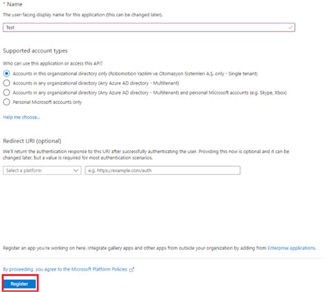 How To Register Your Application Robomotion Rpa Documentation