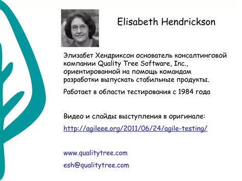Agile By Agileee Season 3 Agile Testing By Elisabeth Hendrickson Ppt