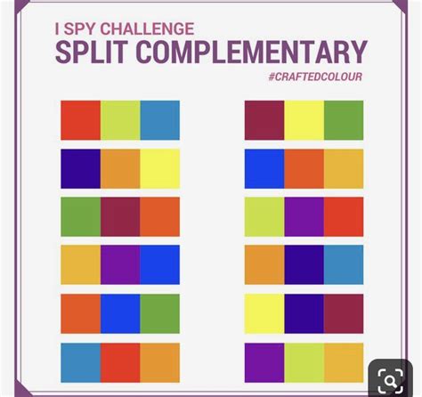 Split Complementary Color Scheme