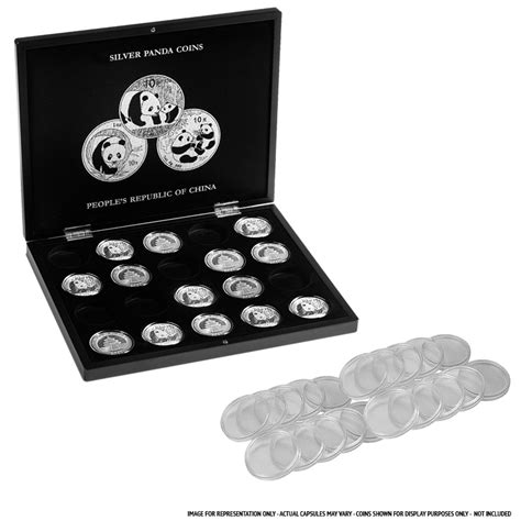 Amos Advantage China 1 Oz Silver Pandas Presentation Set