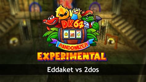 dk64 randomizer season 3 experiments eddaket vs 2dos youtube