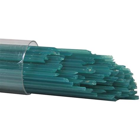 Oceanside Glass Stringers ‐ Peacock Green Opal ‐ 96 Coe ‐ 5oz Tube