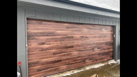 3700 Door Link Ozark Series Planks Walnut Innovative Garage Door