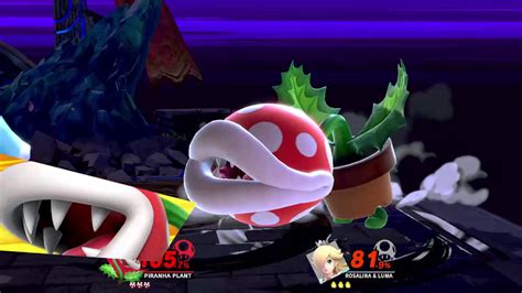 Piranha Plant Vs Rosalina And Luma Youtube