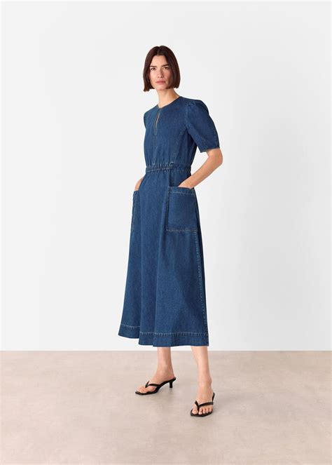 The Best Denim Dresses To Wear Now And In Autumn