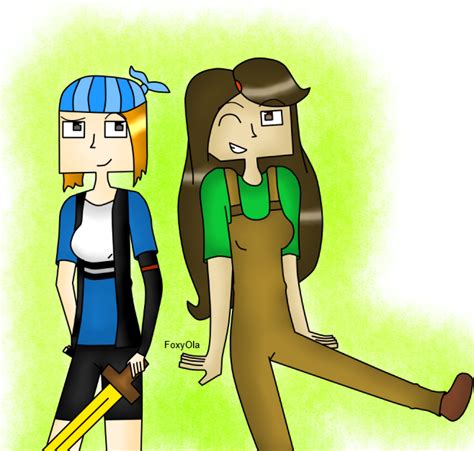 Minecraft Story Mode Jesse And Petra By Foxyola On Deviantart
