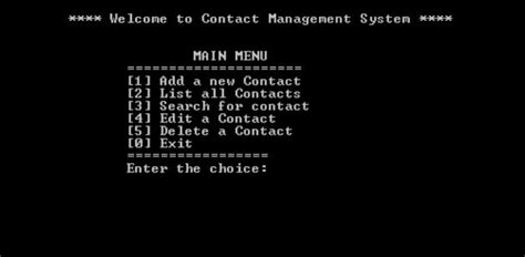 mayank negi on linkedin what is a contact management system using c