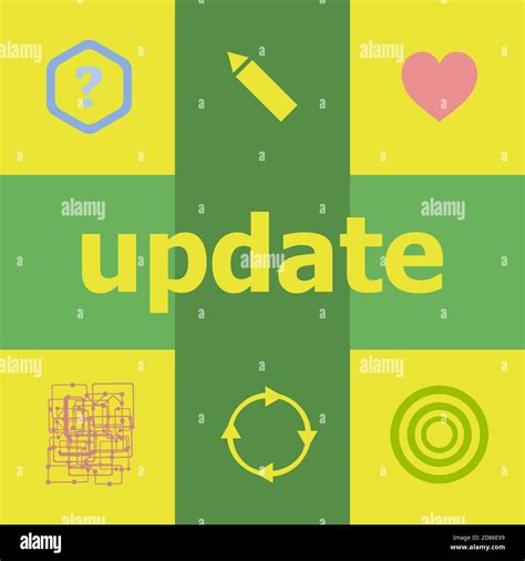 Text Update Web Design Concept Can Be Used For Workflow Layout Diagram Business Step