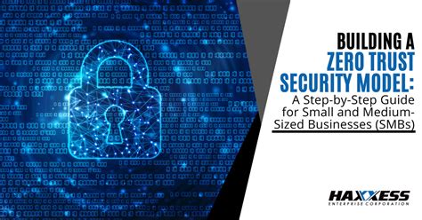 building a zero trust security model a step by step guide for small and medium sized businesses