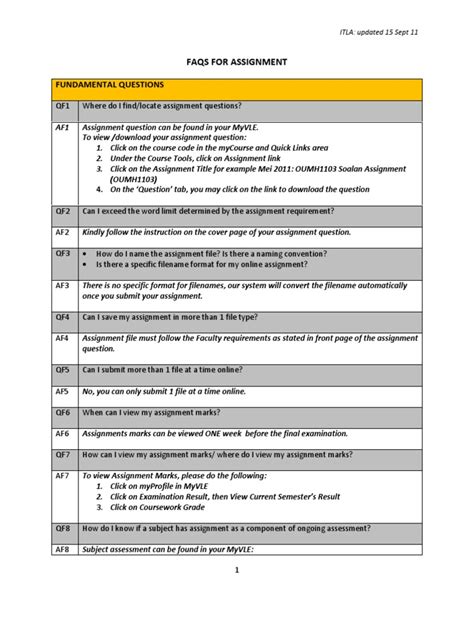 Panduan Check Assignment Oum Pdf Plagiarism Teaching And Learning