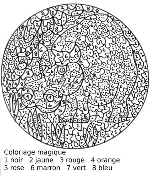 Coloriage Mystere Adulte A Imprimer Dessins De Coloriage Magique Imprimer Sur Laguerche Page
