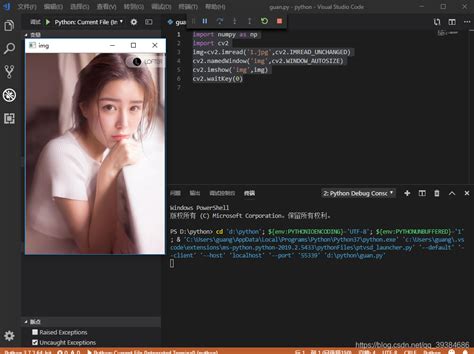 【学习笔记】安装pythonopencvvscode与配置环境vscodepythonnumpyopencv Csdn博客
