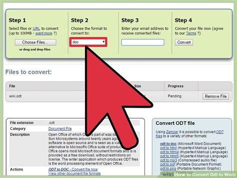 4 ways to convert odt to word wikihow