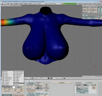 Blender Bone Weight Copy Script Modders Resources LoversLab