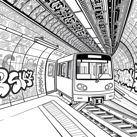 Best Metro Coloring Pages Free Printable Pdf