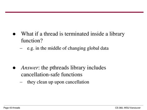 Posix Threads 1 Background 2 Threads Vs Processes Ppt Download
