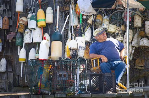 Maine Lobster Man Photograph By Bill Lane Pixels