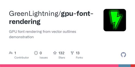 github greenlightning gpu font rendering gpu font rendering from