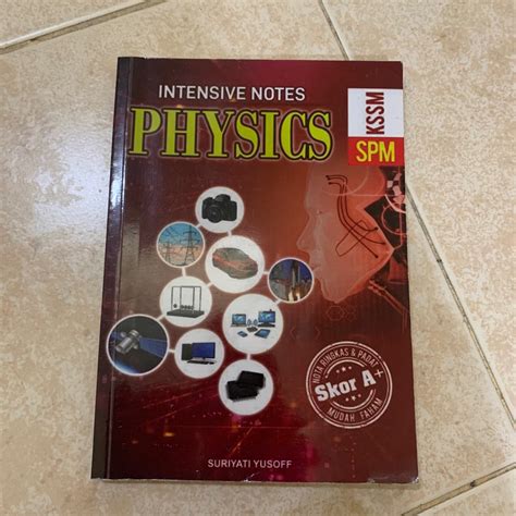 Intensive Notes Physics Form 4and5 Dlp Kssm Spm Hobbies And Toys Books And Magazines Textbooks On