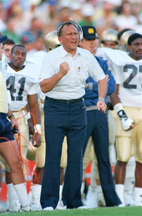 Gerry Faust Coach At Notre Dame And Akron Passes Away
