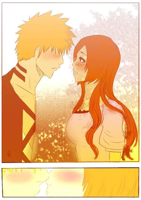 Ichigo X Orihime Kiss