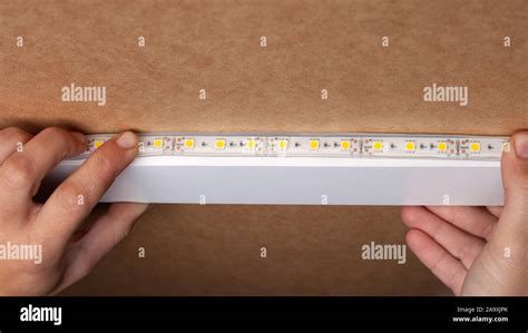 Diode Lighting Installationinstallation Of Led Strip Warm Spectrum