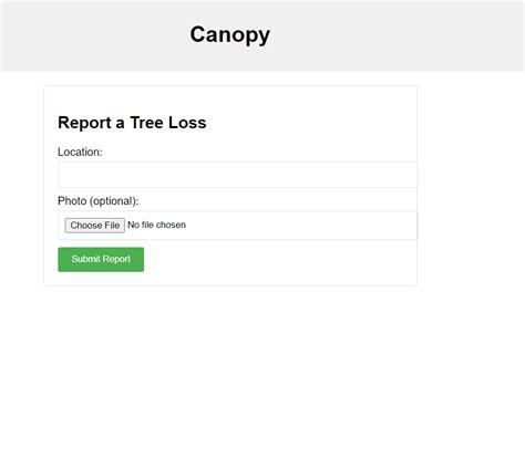Canopy Devpost