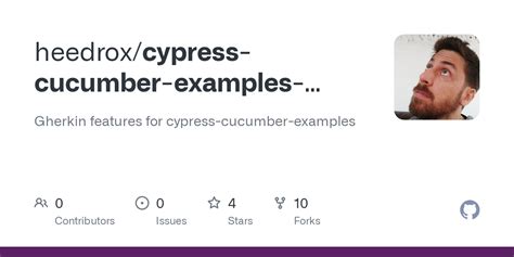 GitHub Heedrox Cypress Cucumber Examples Features Gherkin Features For Cypress Cucumber Examples