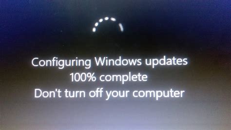 Configuring Windows Update 100 Complete Stuck For Whole Day Windows10