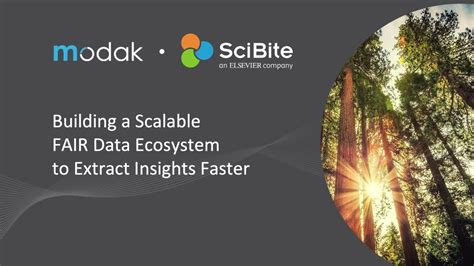 Scibite On Linkedin Scibite Webinar Modak Building A Scalable Fair Data…