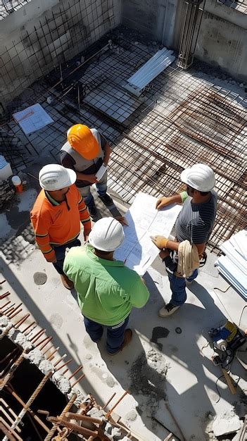Premium Photo On Site Construction Problem Solving Engineers And Workers Brainstorming